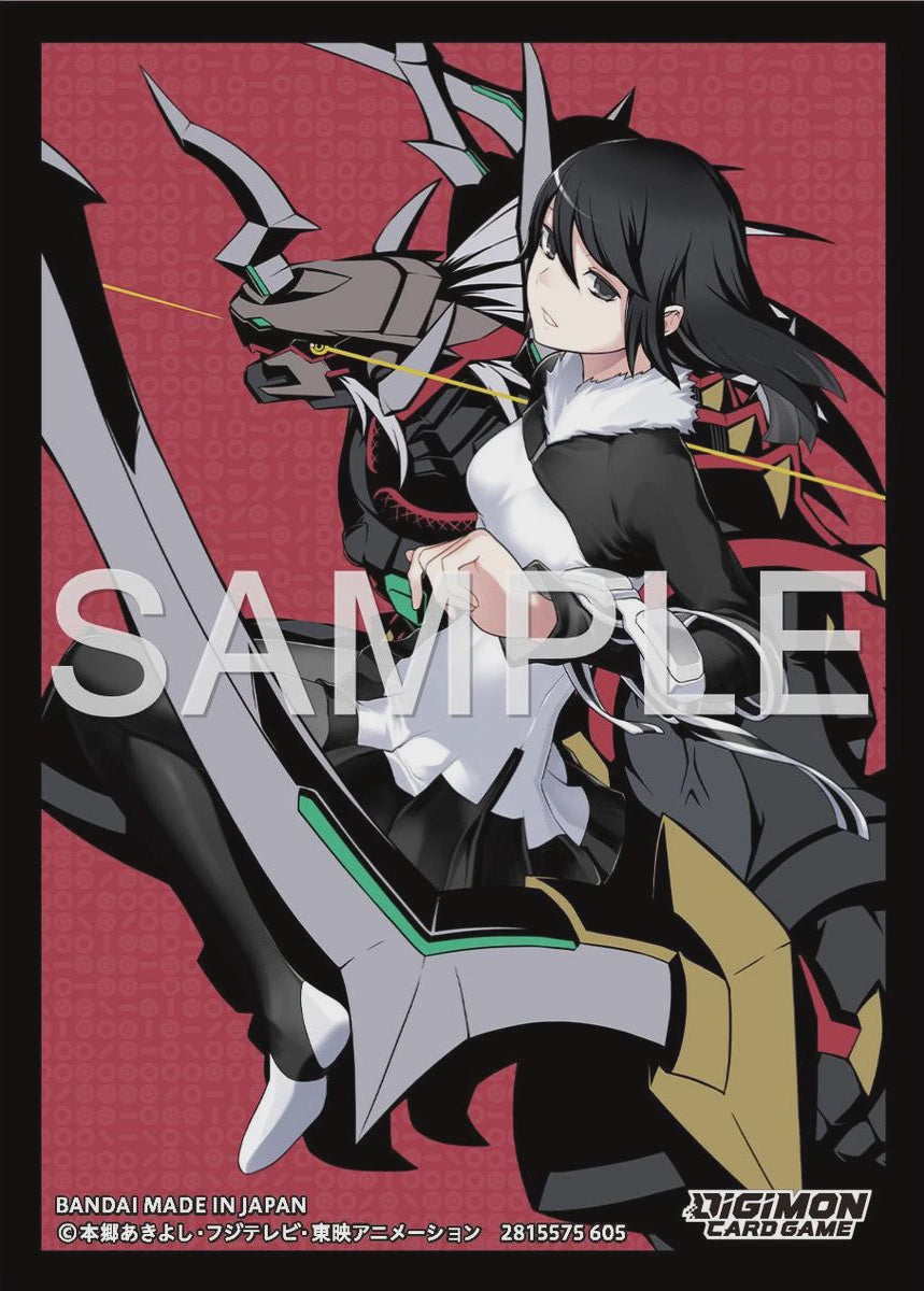Digimon Card Game - Official Card Sleeves 03 - Yuuko & Gaiomon ...