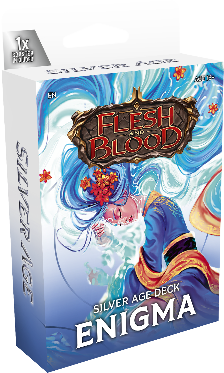 Flesh & Blood TCG - Silver Age: Chapter 2 Deck - Enigma – GamerzParadize